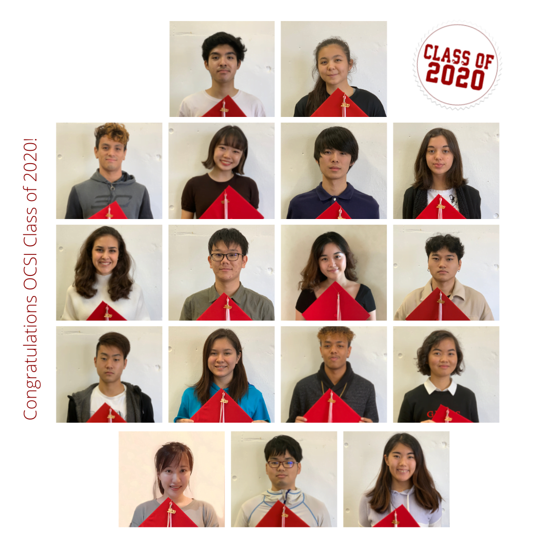 Class of 2020 – Okinawa Christian School International
